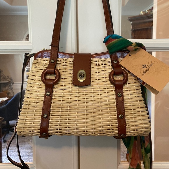 Patricia Nash | Bags | Patricia Nash Spring Wicker Marcianise ...